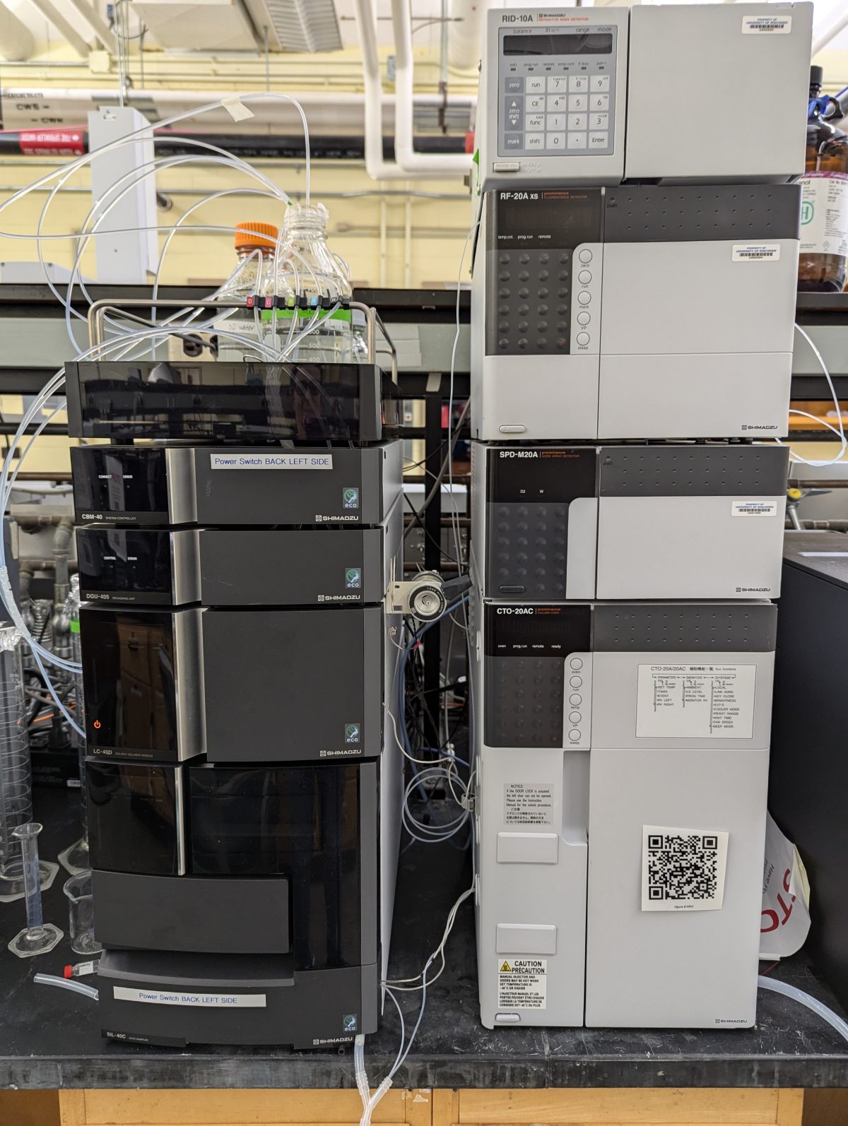 Instrumentation – Environmental Engineering Core Facility – UW–Madison